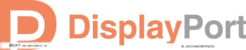 displayport协会认证矢量图标图片_标识_LOGO标识-图行天下素材网